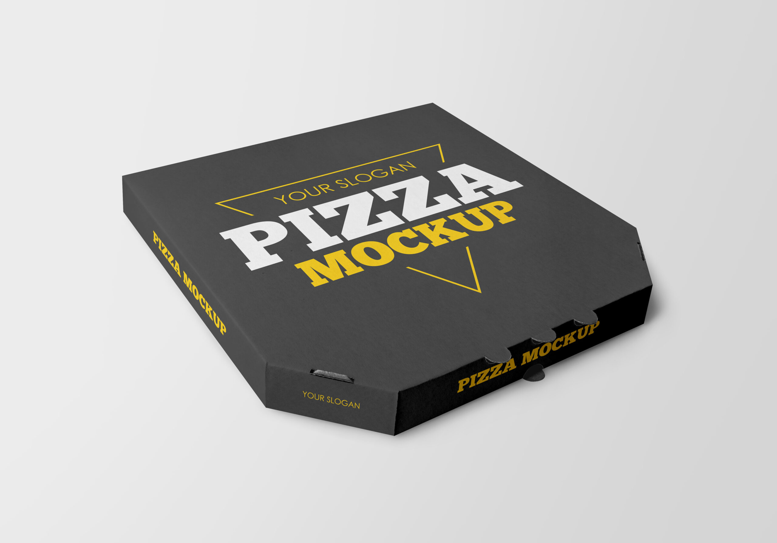 Custom Unique Shaped Pizza Boxes Silver Edge Packaging