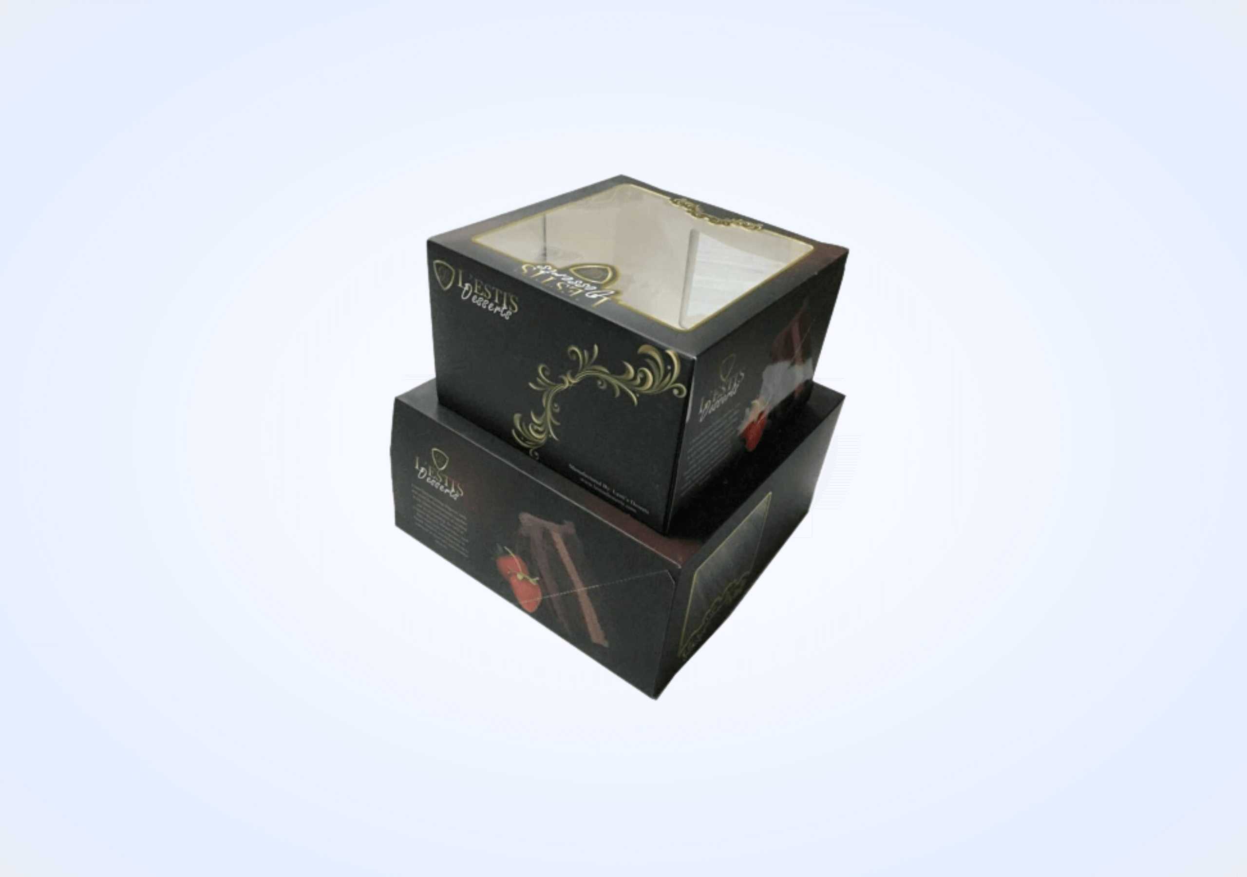 Custom Design Cake Boxes - Silver Edge Packaging