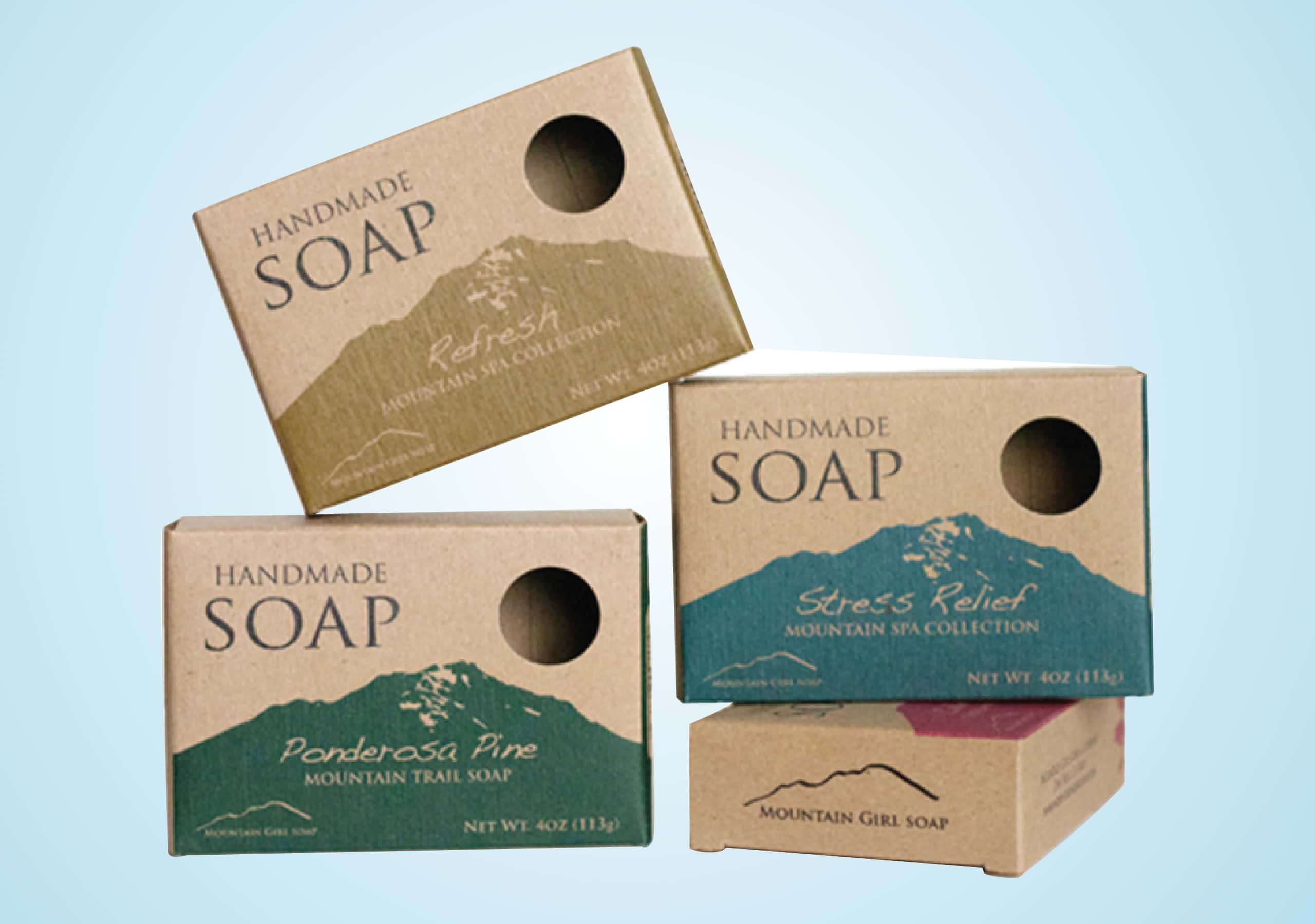 Custom printed Soap Wrappers - Silver Edge Packaging