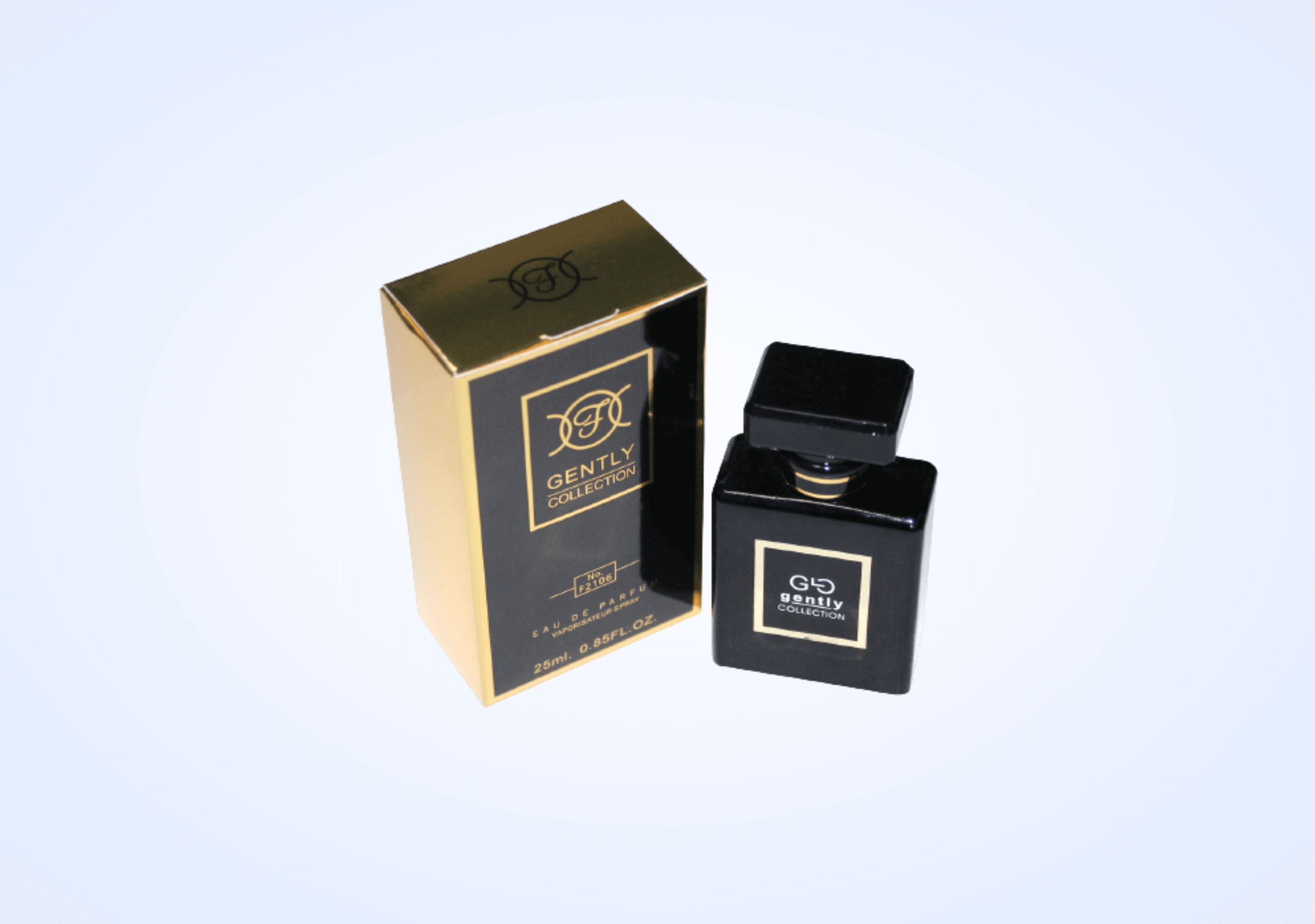 Custom Gold & Silver Foil Perfume Boxes - Silver Edge Packaging