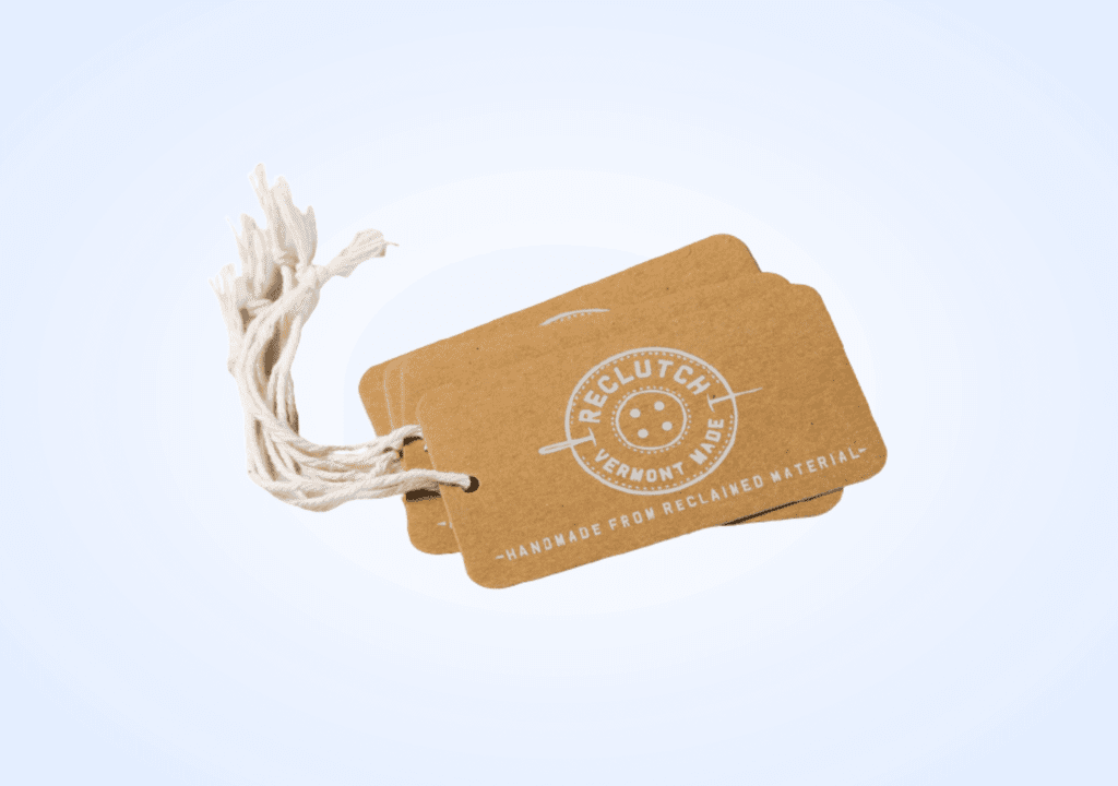 Custom Kraft Eco Friendly Hangtags - Silver Edge Packaging