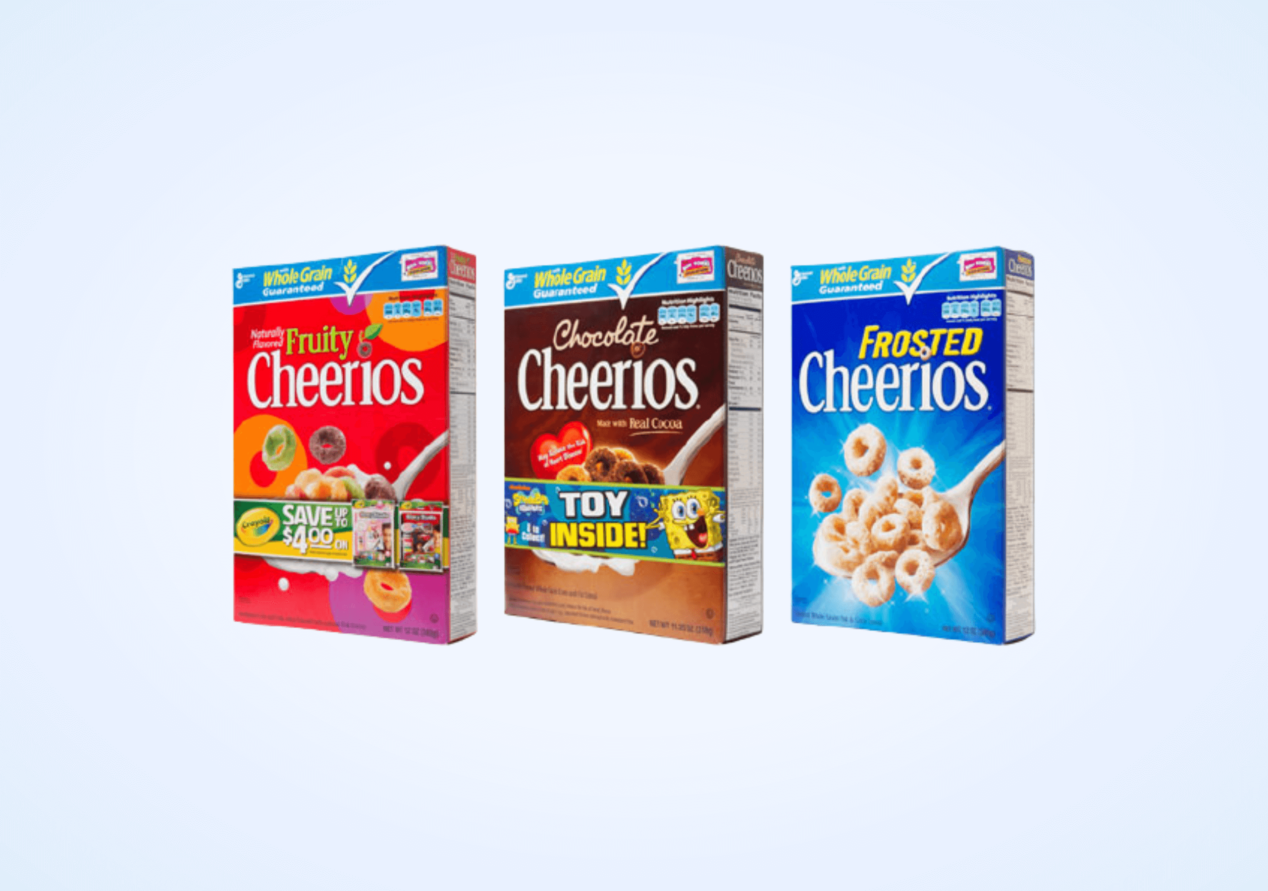 Custom Offset Multi Color Printed Cereal Boxes - Silver Edge Packaging