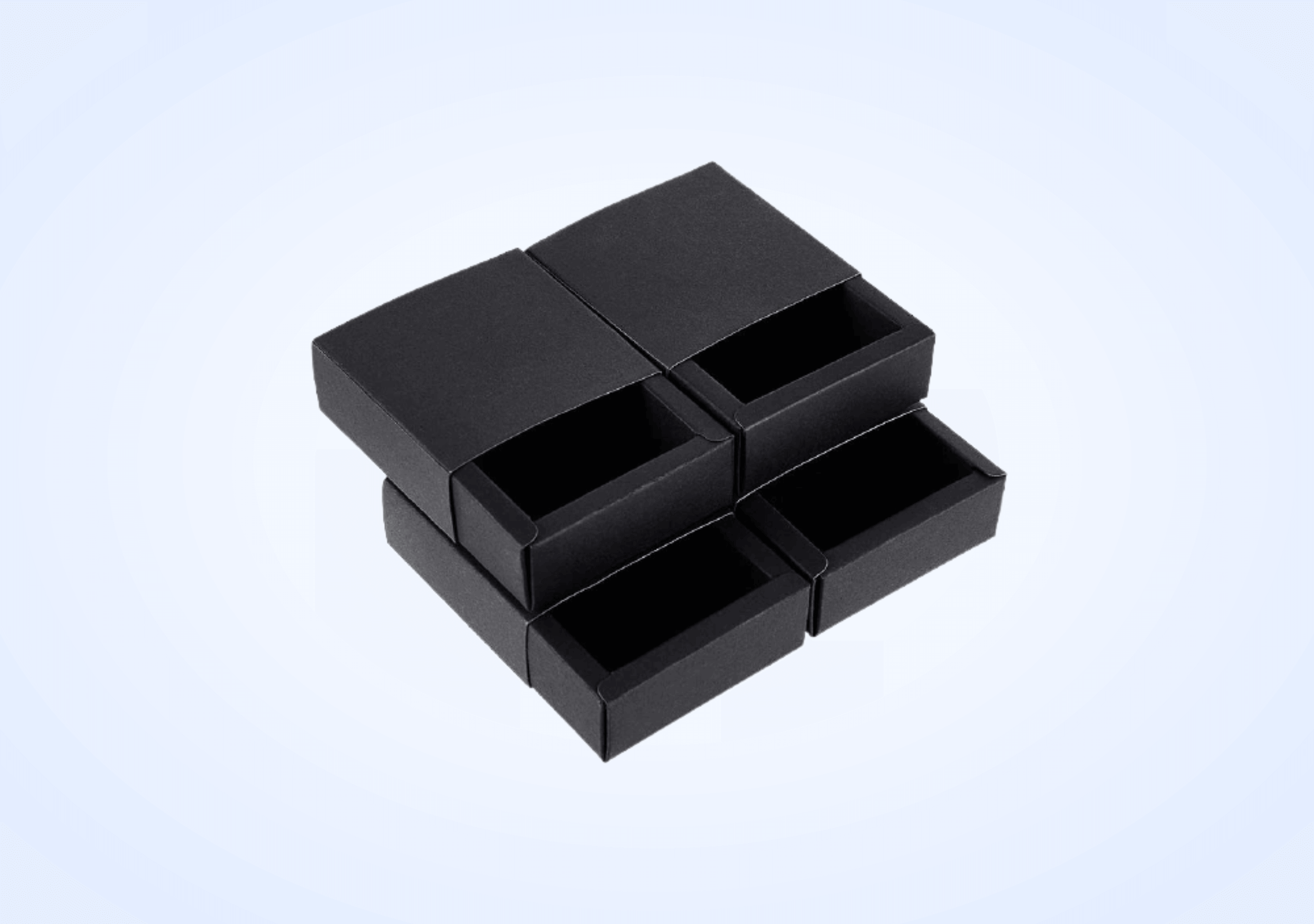 Custom Printed Drawer Boxes - Silver Edge Packaging