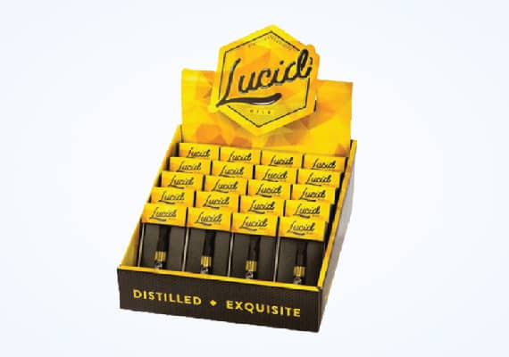 Custom Design CBD Display Boxes - Silver Edge Packaging
